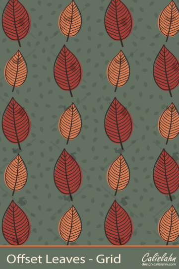 Offset Leaves | Designs by Calislahn