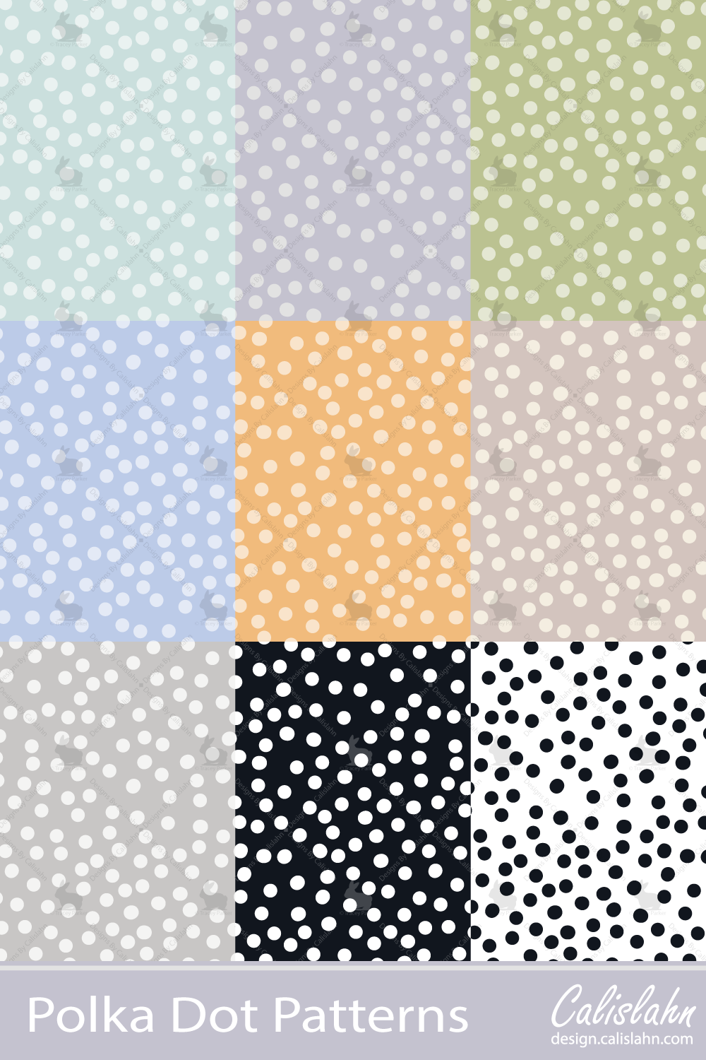 More Polka Dot Patterns | Designs by Calislahn