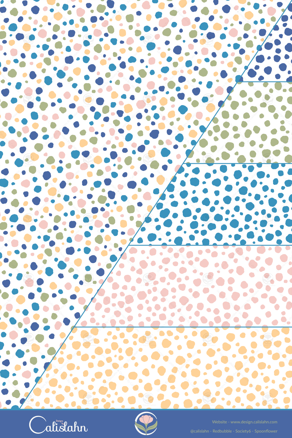 Multicoloured Abstract Patterns | Designs by Calislahn